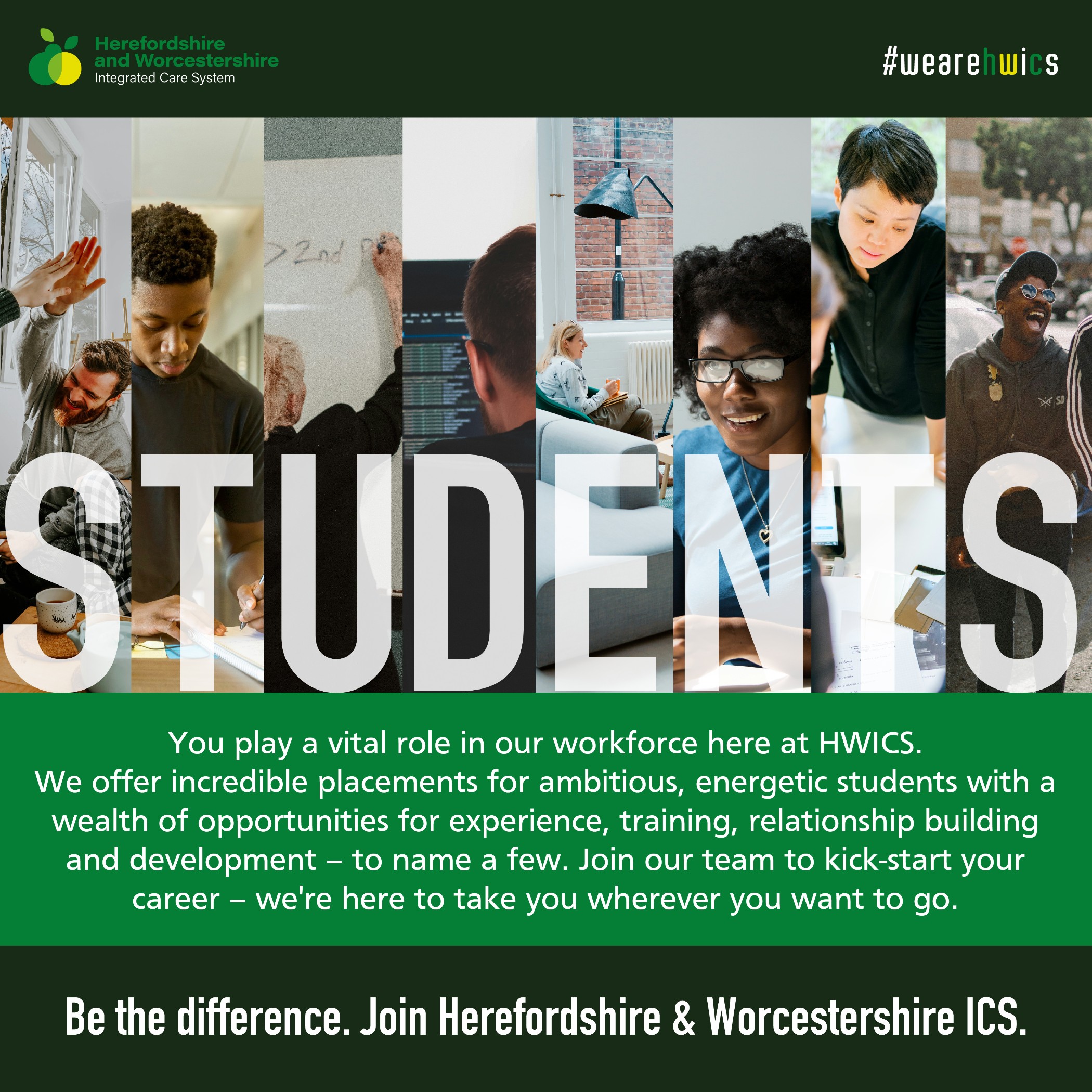 Student Placements :: Herefordshire and Worcestershire Integrated Care System