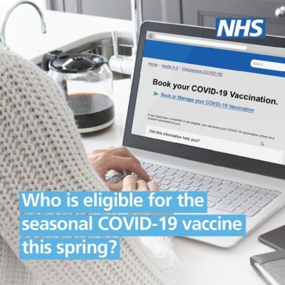 COVID-19 Spring Booster jab available to those who are eligible ...
